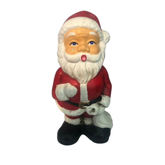 Kitsch | Holiday | Vintage Kitsch Japan Santa Ceramic Figurine 95 ...